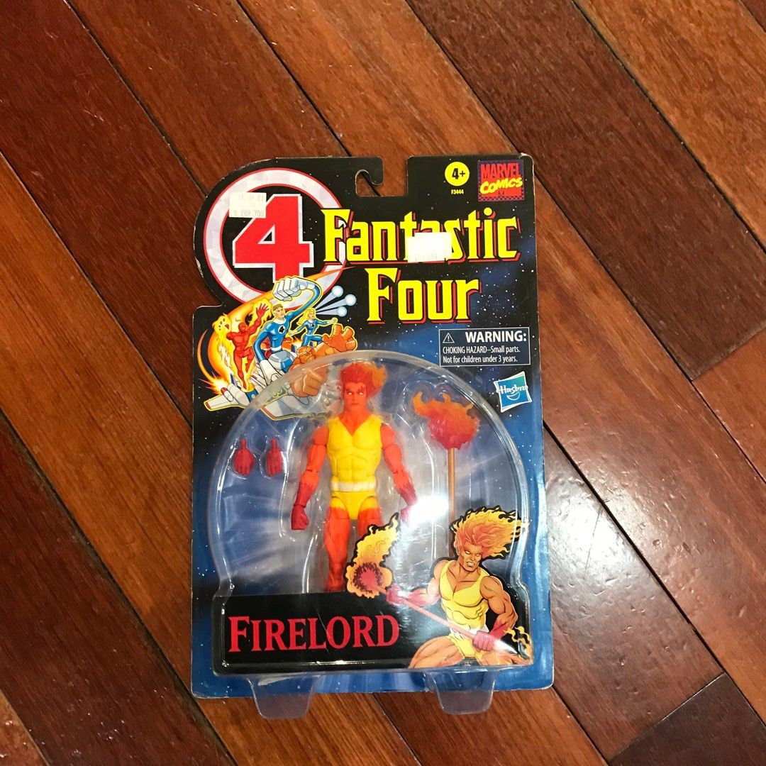 Fantastic Four Retro Marvel Legends Firelord 6-Inch Action Figure ...