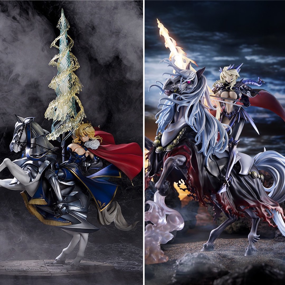 Fate Grand Order Lancer/Altria Pendragon [Alter] (Third Ascension) 1/8 Complete Figure / good ...