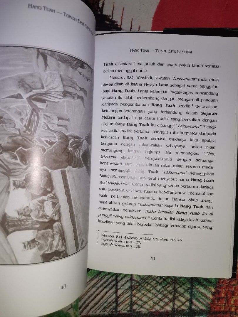 Hang Tuah. TOKOH EPIK NASIONAL, Hobbies & Toys, Books & Magazines ...