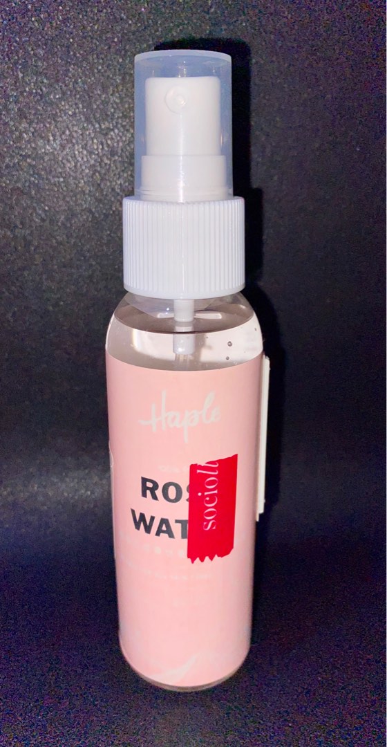 Haple rose water, Kesehatan & Kecantikan, Kulit, Sabun & Tubuh di Carousell