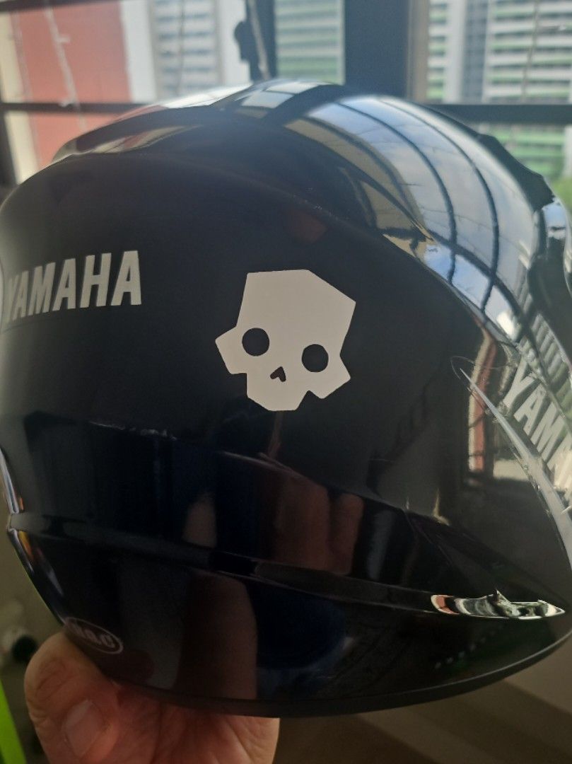 Helldivers 2 Skull Logo (White) Vinyl Sticker Decal, Car Accessories ...