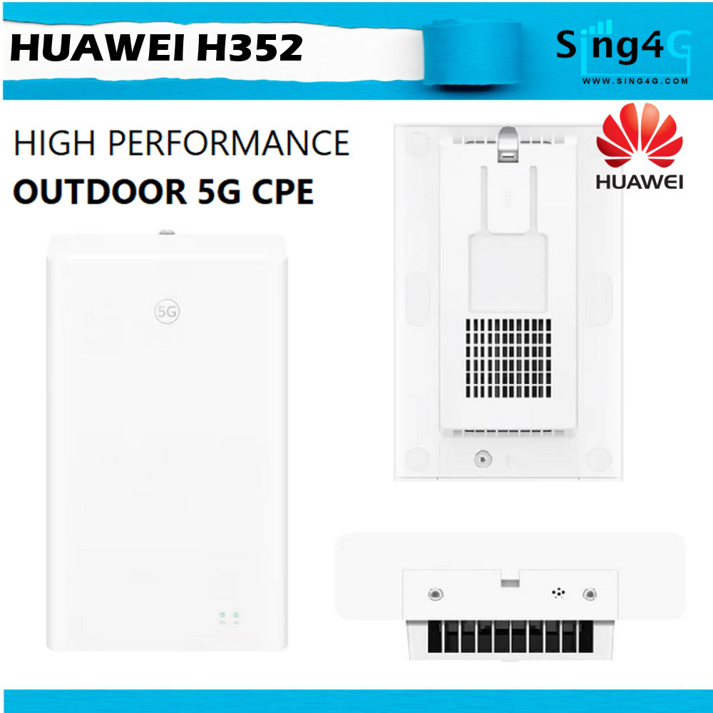 HUAWEI 5G CPE MAX 5 Huawei H352-381 Outdoor CPE 5G SIM ROUTER ODU FREE ...