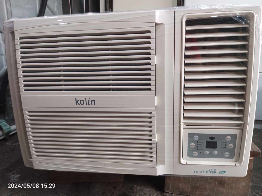 Kolin 1hp window type aircon Inverter, TV & Home Appliances, Air ...