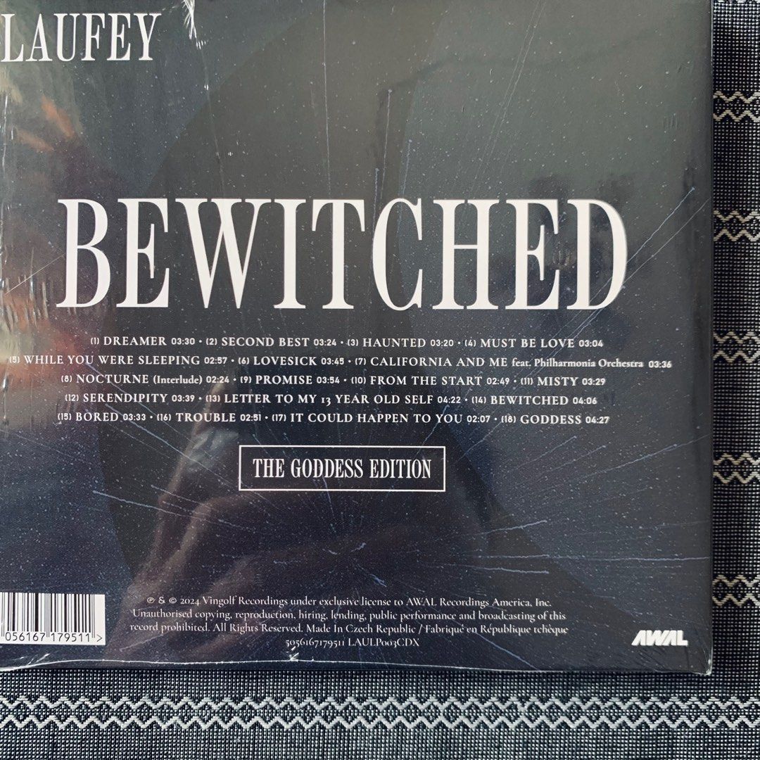 Laufey - Bewitched: The Goddess Edition [Imported Edition] CD, Hobbies & Toys, Music & Media ...