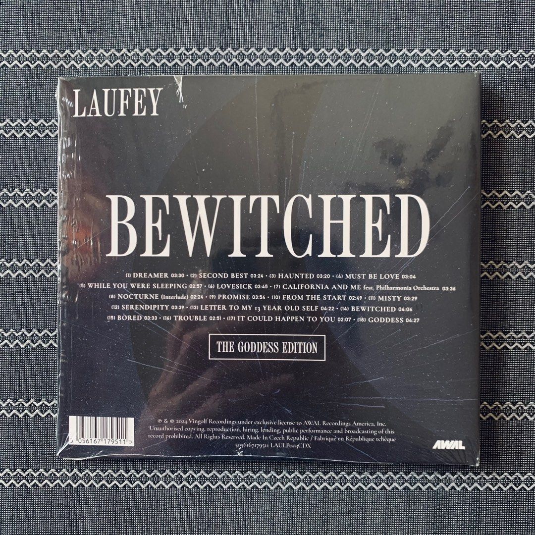 Laufey - Bewitched: The Goddess Edition [Imported Edition] CD, Hobbies & Toys, Music & Media ...