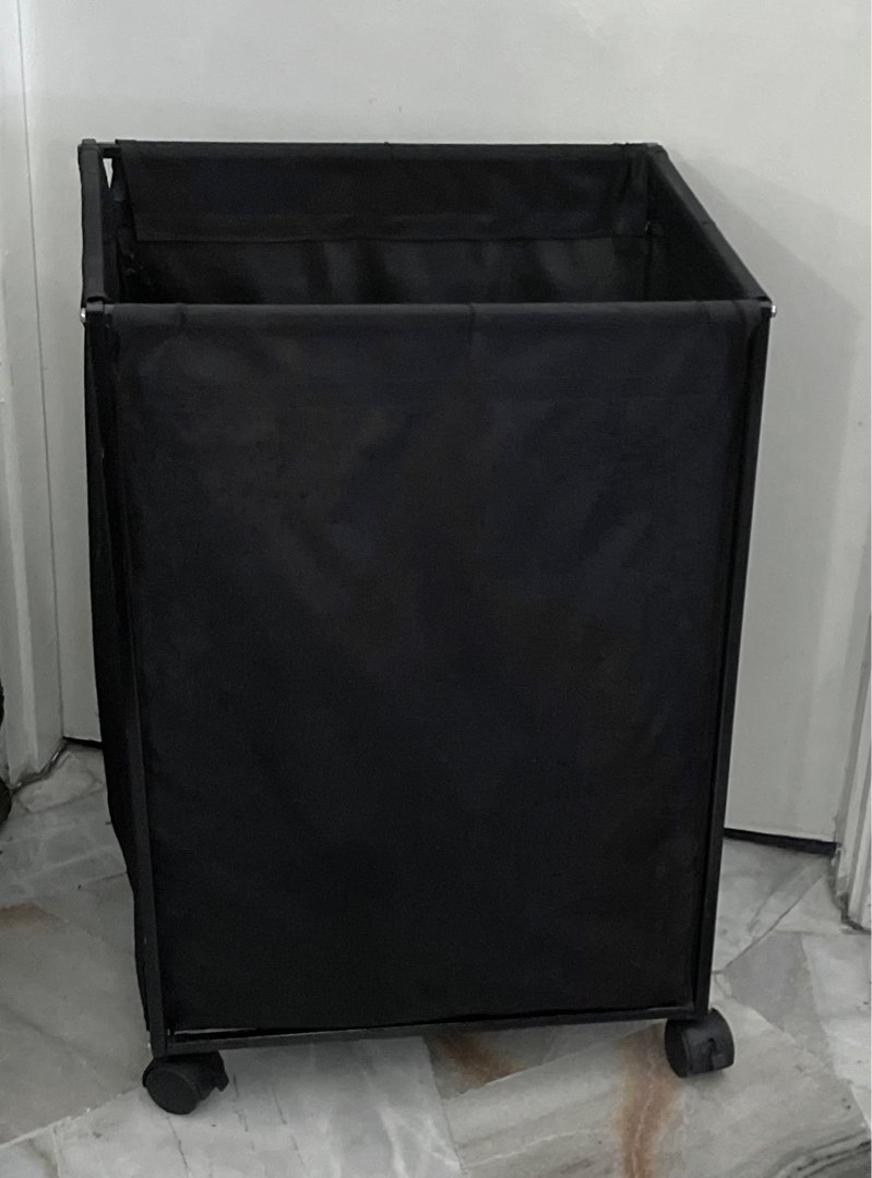 Laundry basket / hanger bin, Furniture & Home Living, Home Improvement ...