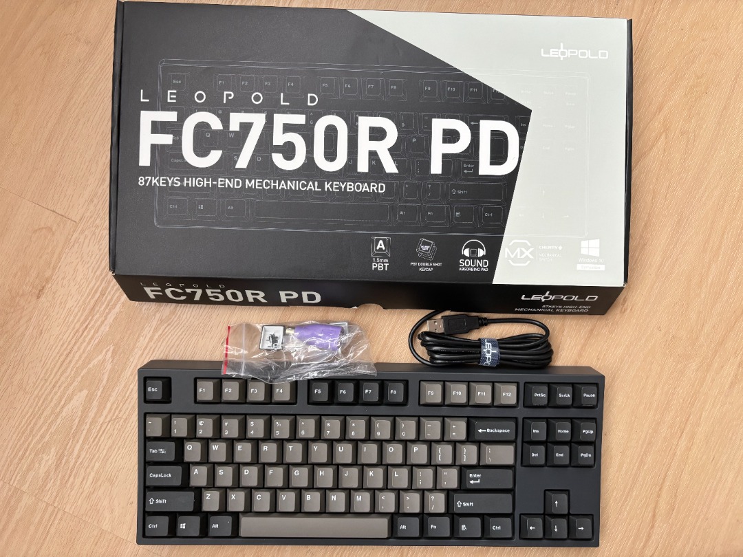 Leopold FC750R PD Mechanical Keyboard, Computers & Tech, Parts & Accessories, Computer Keyboard ...