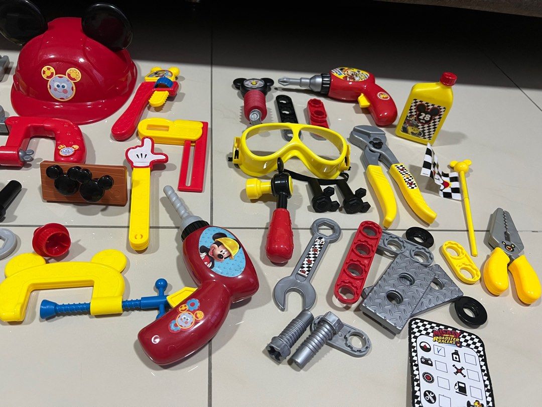 Mickey Mouse tools set, Hobbies & Toys, Toys & Games on Carousell
