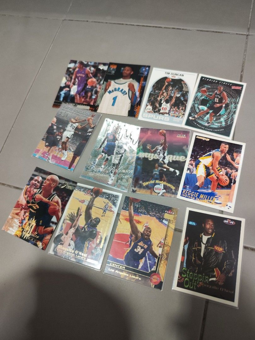 NBA Trading cards 90s and early 2000s star players, Hobbies & Toys ...