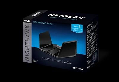 Netgear RAX120 AX6000 Nighthawk AX12 雙頻 WiFi 6 智能無線路由器及 Eax 80, 電腦＆科技 ...