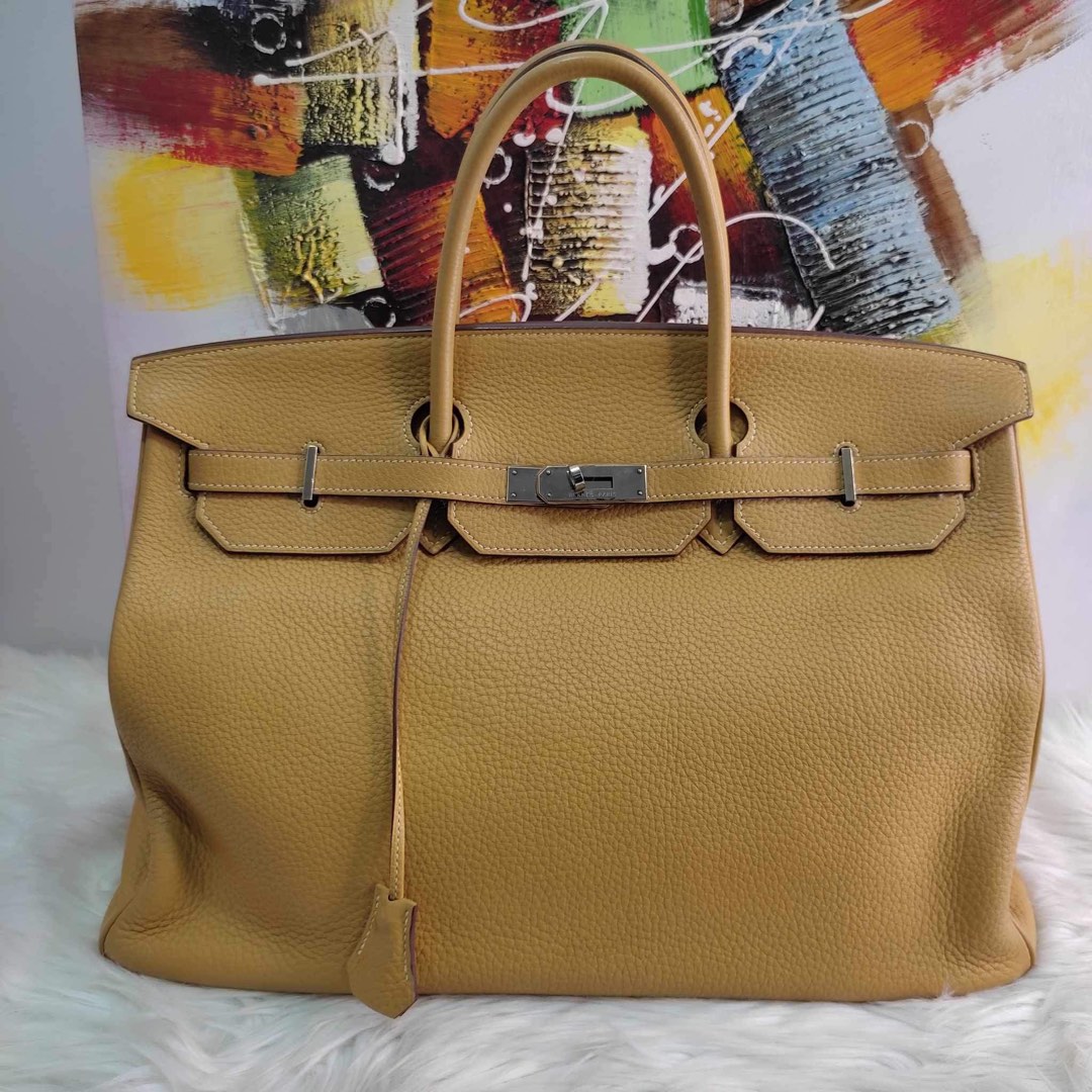 Original Hermes Birkin 40, Luxury, Bags & Wallets on Carousell