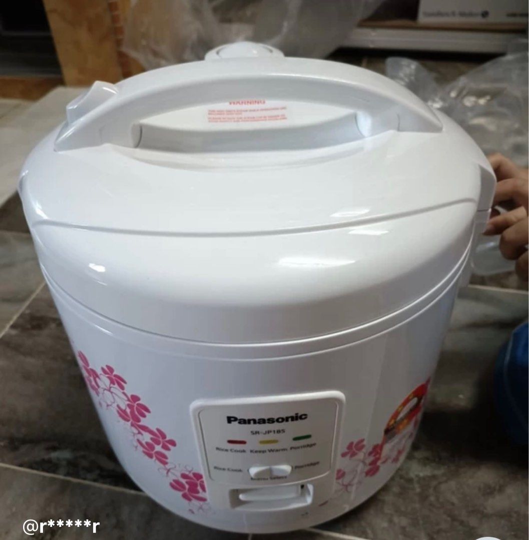 Panasonic Rice Cooker new, TV & Home Appliances, Kitchen Appliances ...