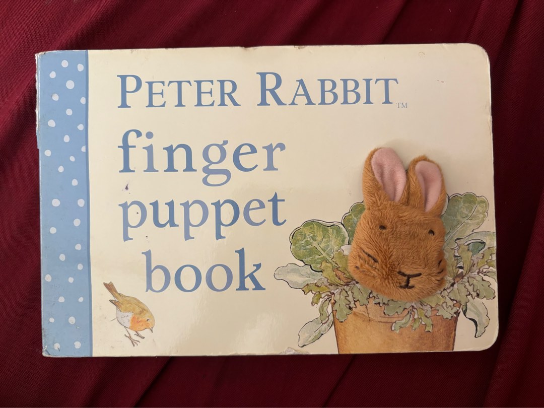 Peter Rabbit Puppet Book, Hobbies & Toys, Books & Magazines, Children's ...