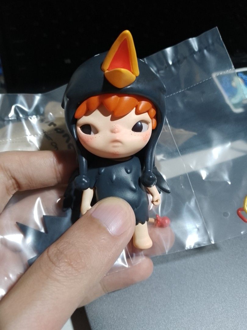 POPMART Hirono - The Crow, Hobbies & Toys, Toys & Games on Carousell