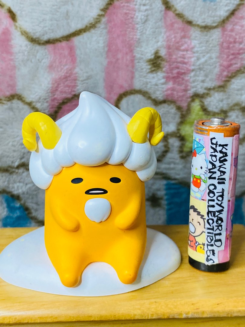 Popmart x Sanrio Gudetama Zodiac (Aries) 380, Hobbies & Toys, Toys ...