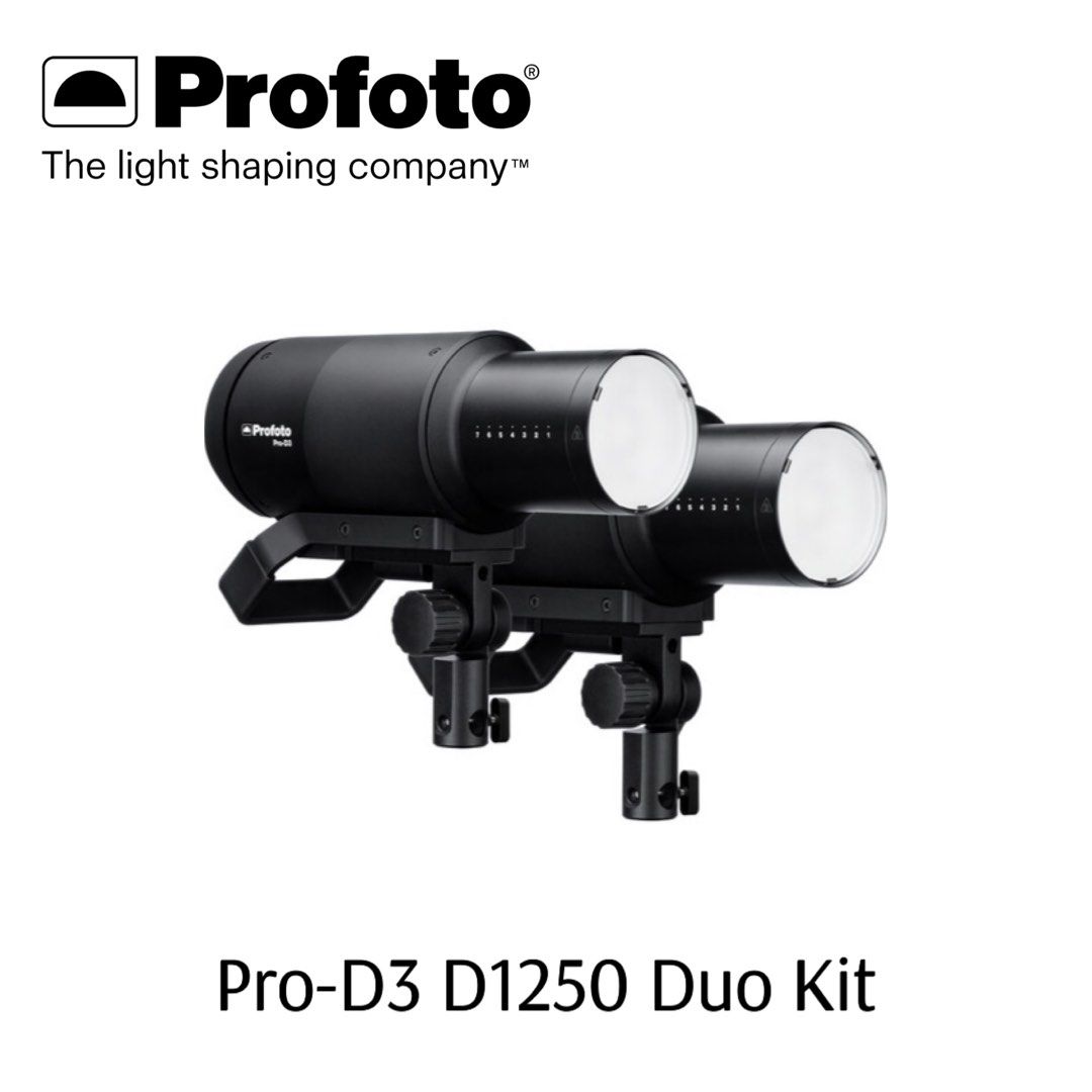 Profoto Pro D3 1250 watts Duo Monolight (2-Light Kit), Photography ...