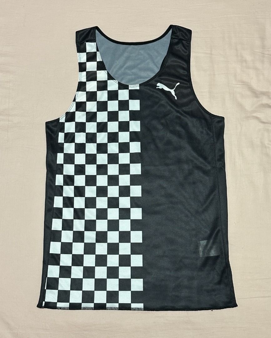 PUMA Running Singlet 跑步背心 [Made in Japan] 日本製, 男裝, 運動服裝 - Carousell