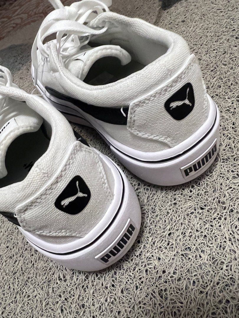 Puma white sneakers, Women's Fashion, Footwear, Sneakers on Carousell
