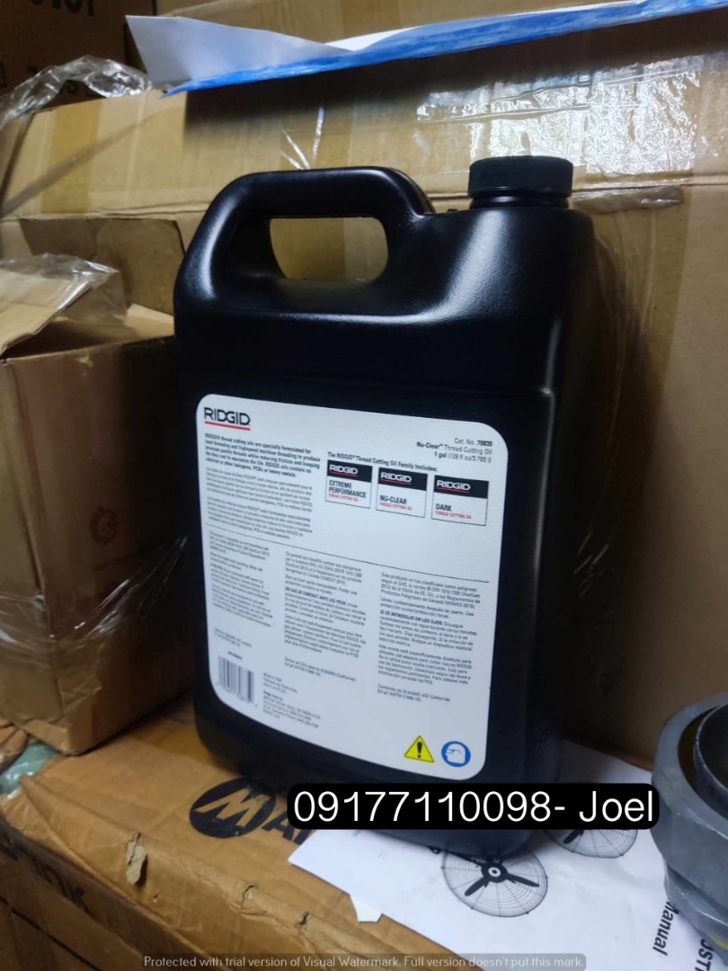 RIDGID CUTTING THREADING OIL, Commercial & Industrial, Industrial ...