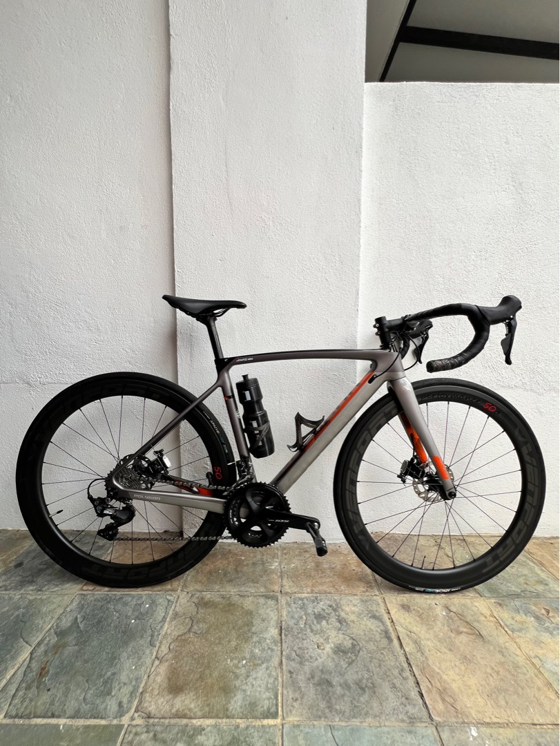 Roadbike Polygon Strattos S7 Disc, Sports Equipment, Bicycles & Parts ...