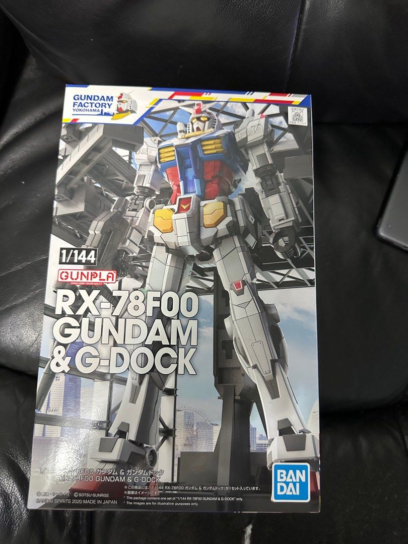 RX-78F00 Gundam & G-Dock 橫濱高達限定, 興趣及遊戲, 玩具 & 遊戲類 - Carousell