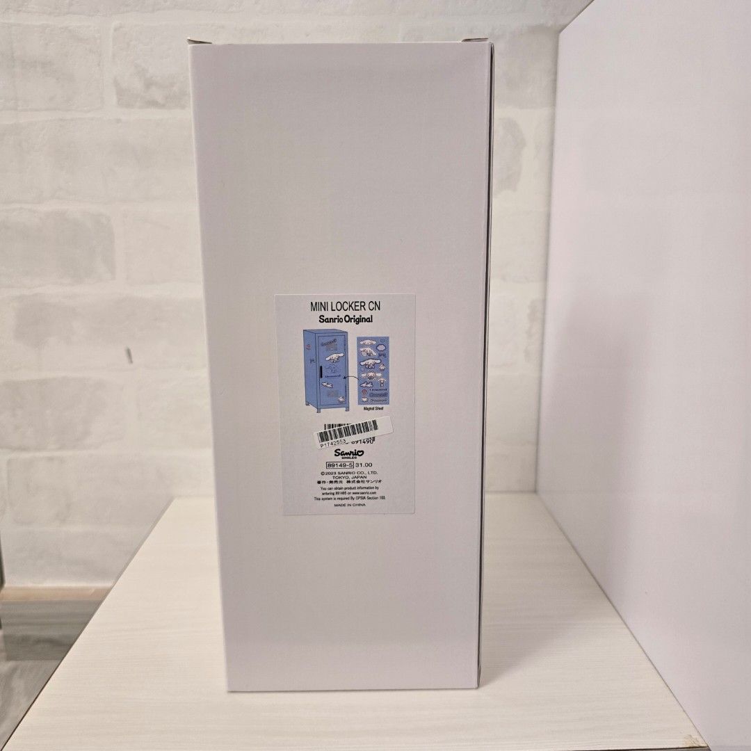 Sanrio Characters 玉桂狗 Mini Locker 迷你 儲物櫃 飾物架 (附有磁貼1張) CN Cinnamoroll 大耳 ...