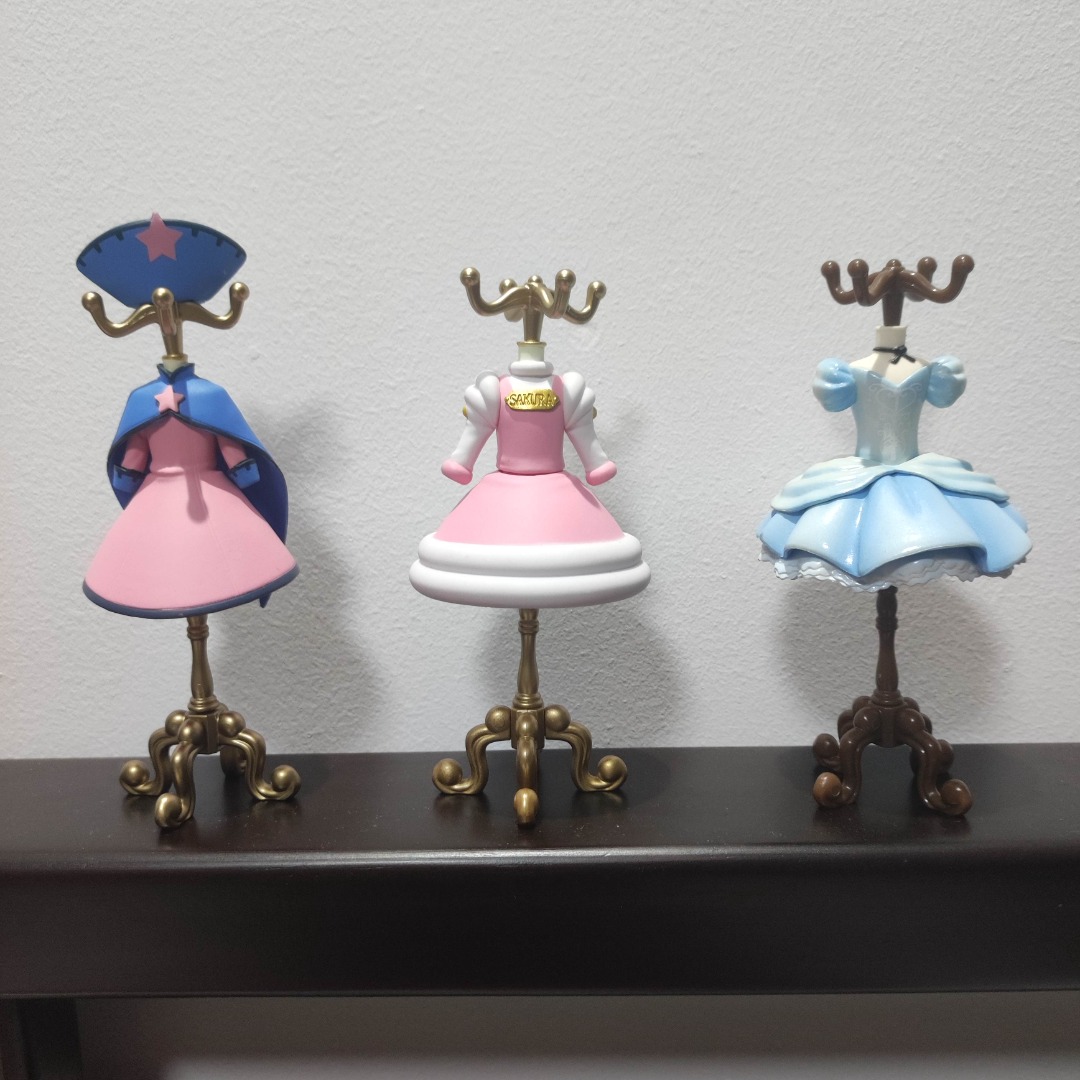 Set of 3 Card Captor Sakura and Cinderella capsule torso, Hobbies & Toys, Memorabilia ...
