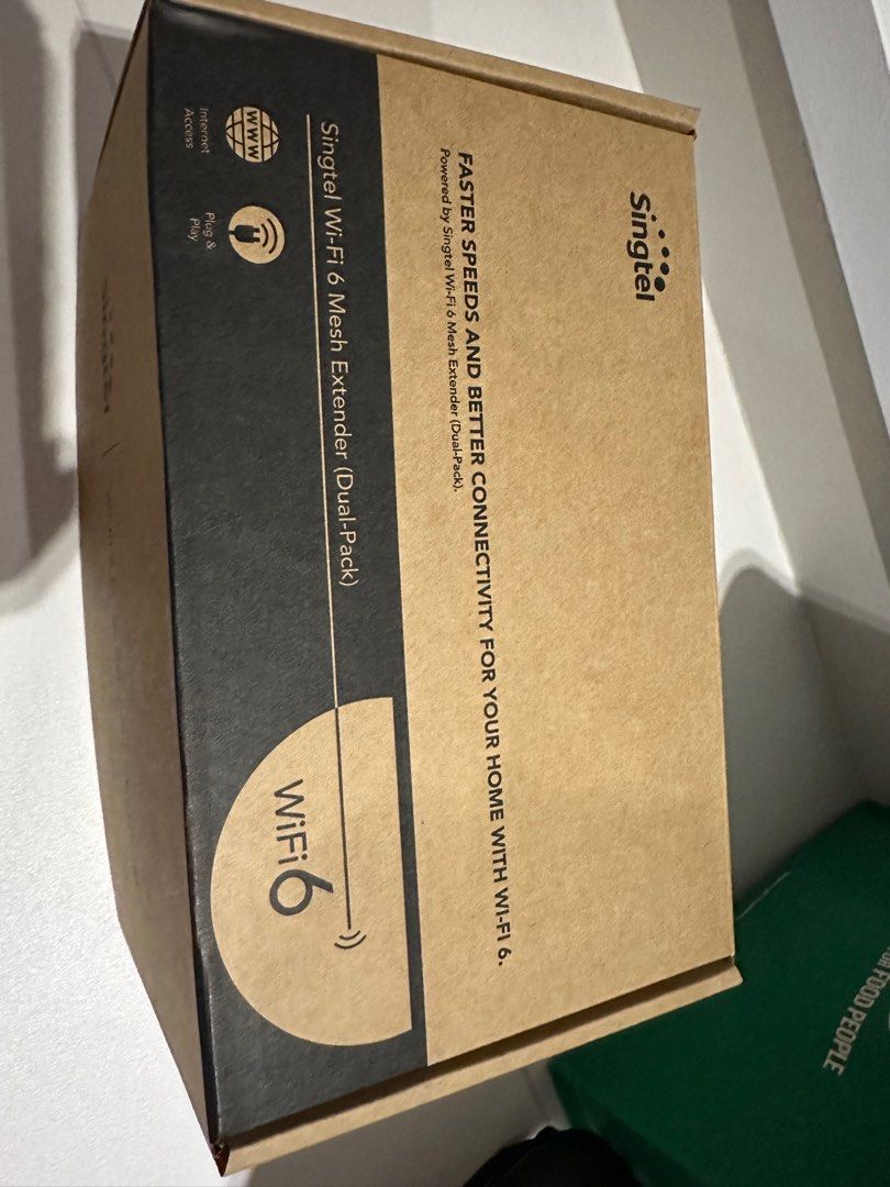 Singtel wifi 6 Ax5400 dual pack mesh, Computers & Tech, Parts ...