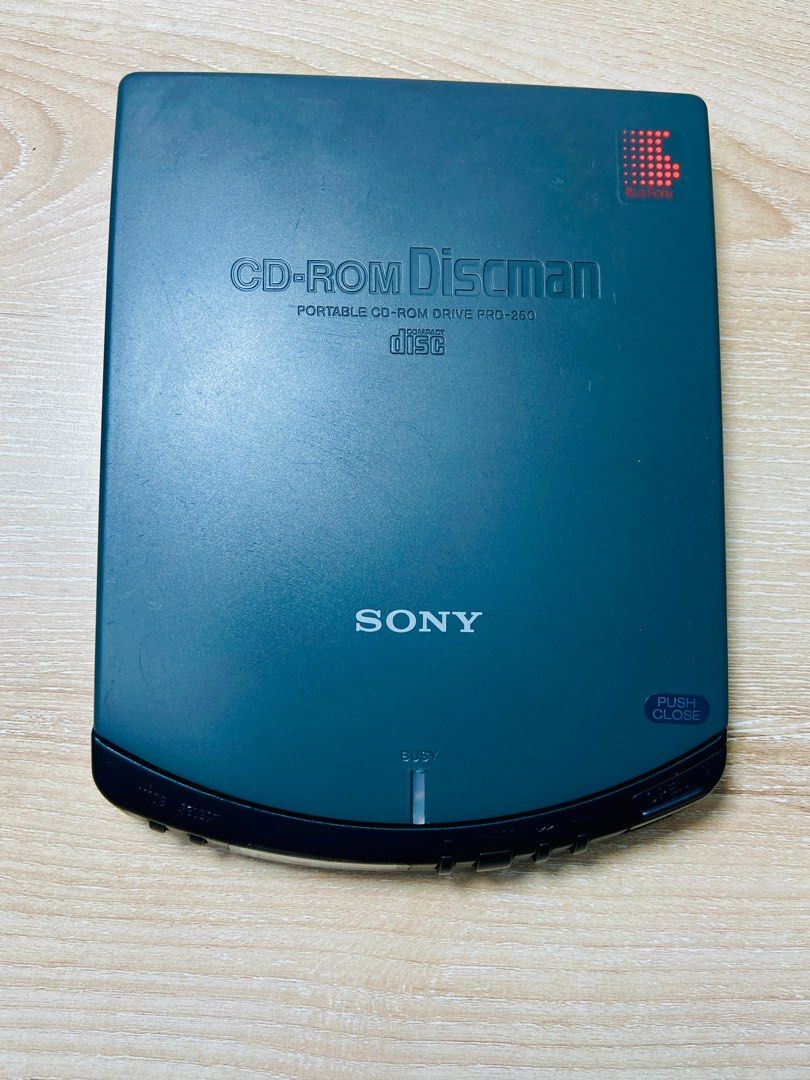 Sony CD room diskman PRD 250, Elektronik, Audio di Carousell