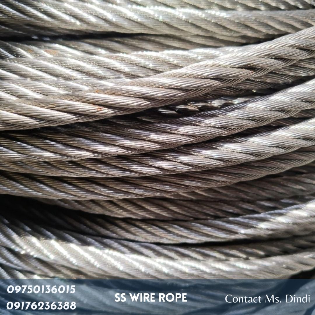 SS Wire Rope, Commercial & Industrial, Industrial Equipment on Carousell