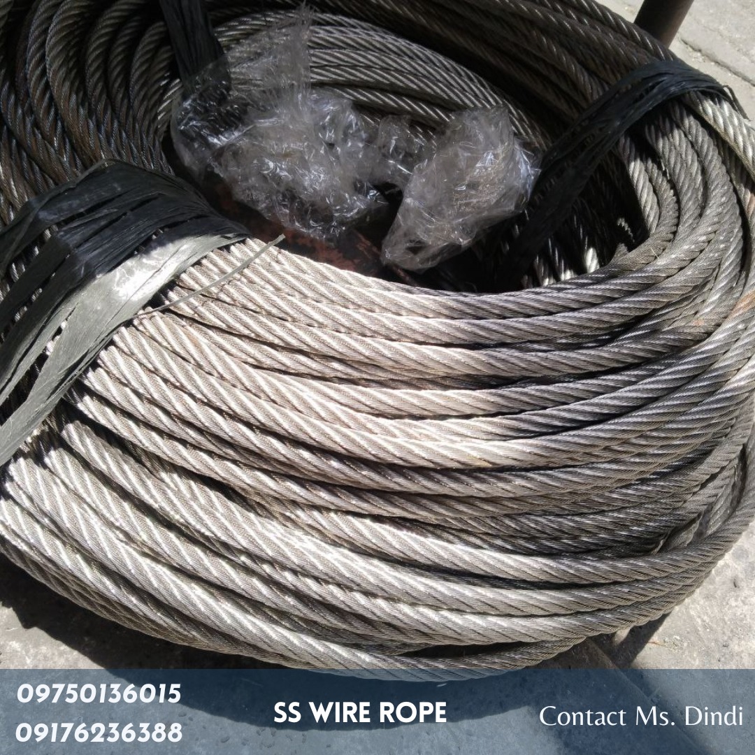 SS Wire Rope, Commercial & Industrial, Industrial Equipment on Carousell