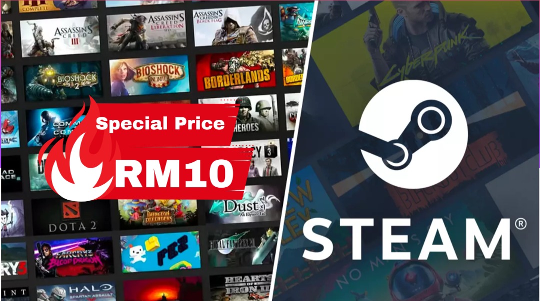 Steam Games RM10 Only, Video Gaming, Video Games, Others on Carousell
