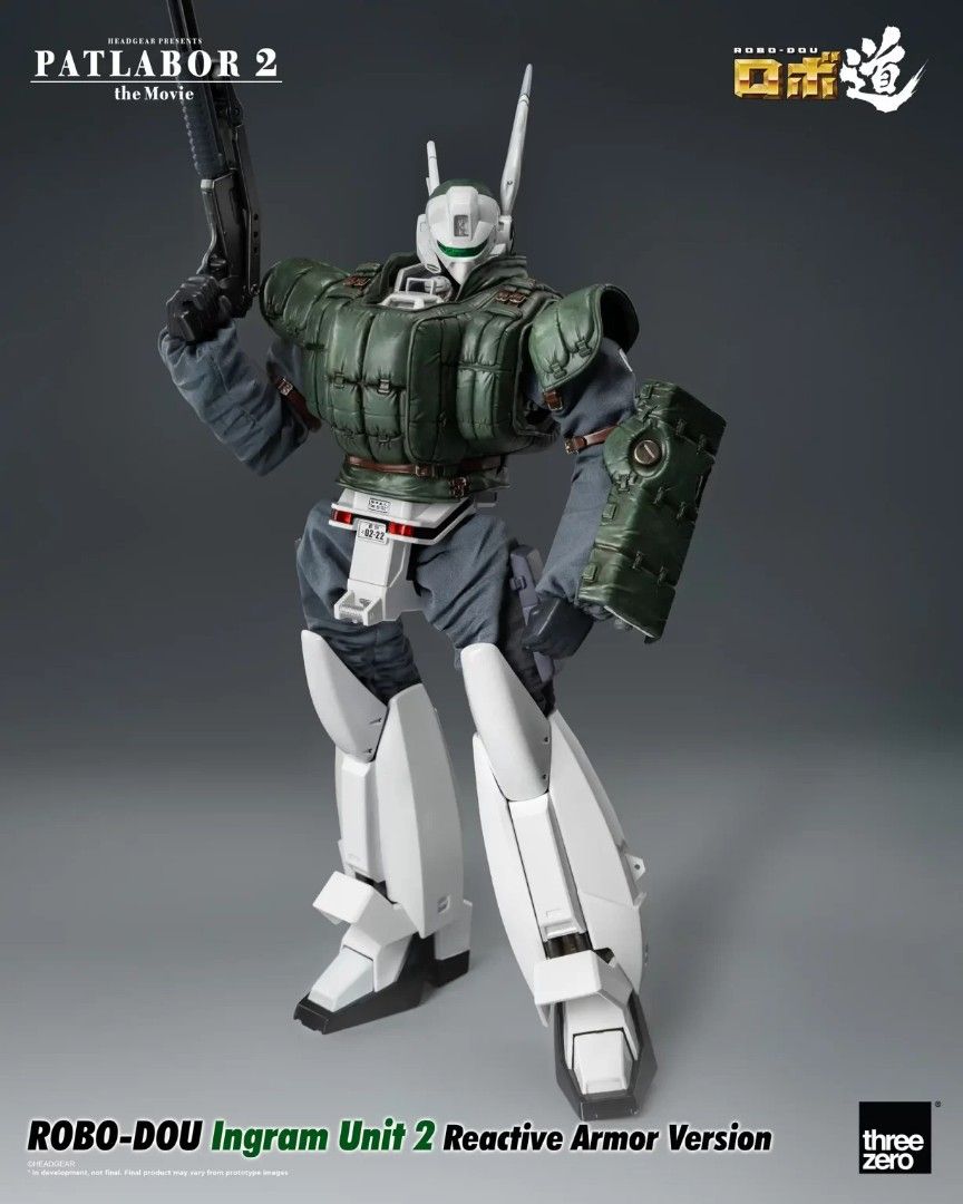 Threezero Patlabor 2: The Movie - ROBO-DOU Ingram Unit 1 Unit 2 Unit 3 ...
