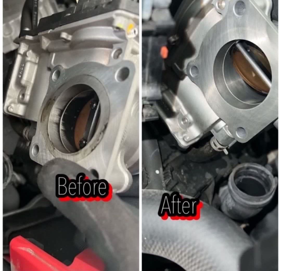 Throttle Body Removal Cleaning For Honda Vezel Shuttle Jazz Fit Freed ...
