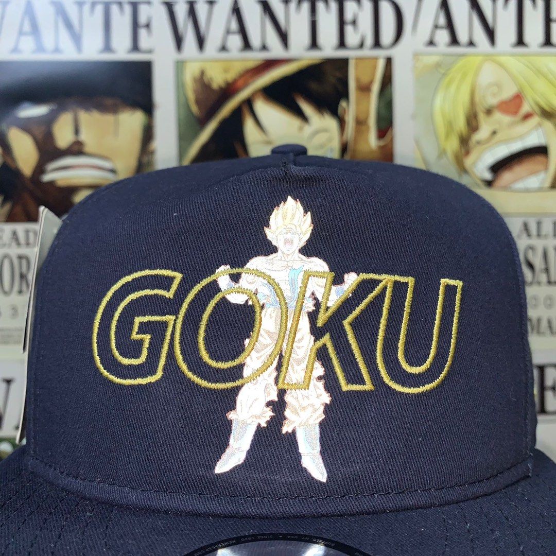 Topi New Era 9Fifty X Dragon Ball Z Super Goku Reflective, Fesyen Pria ...