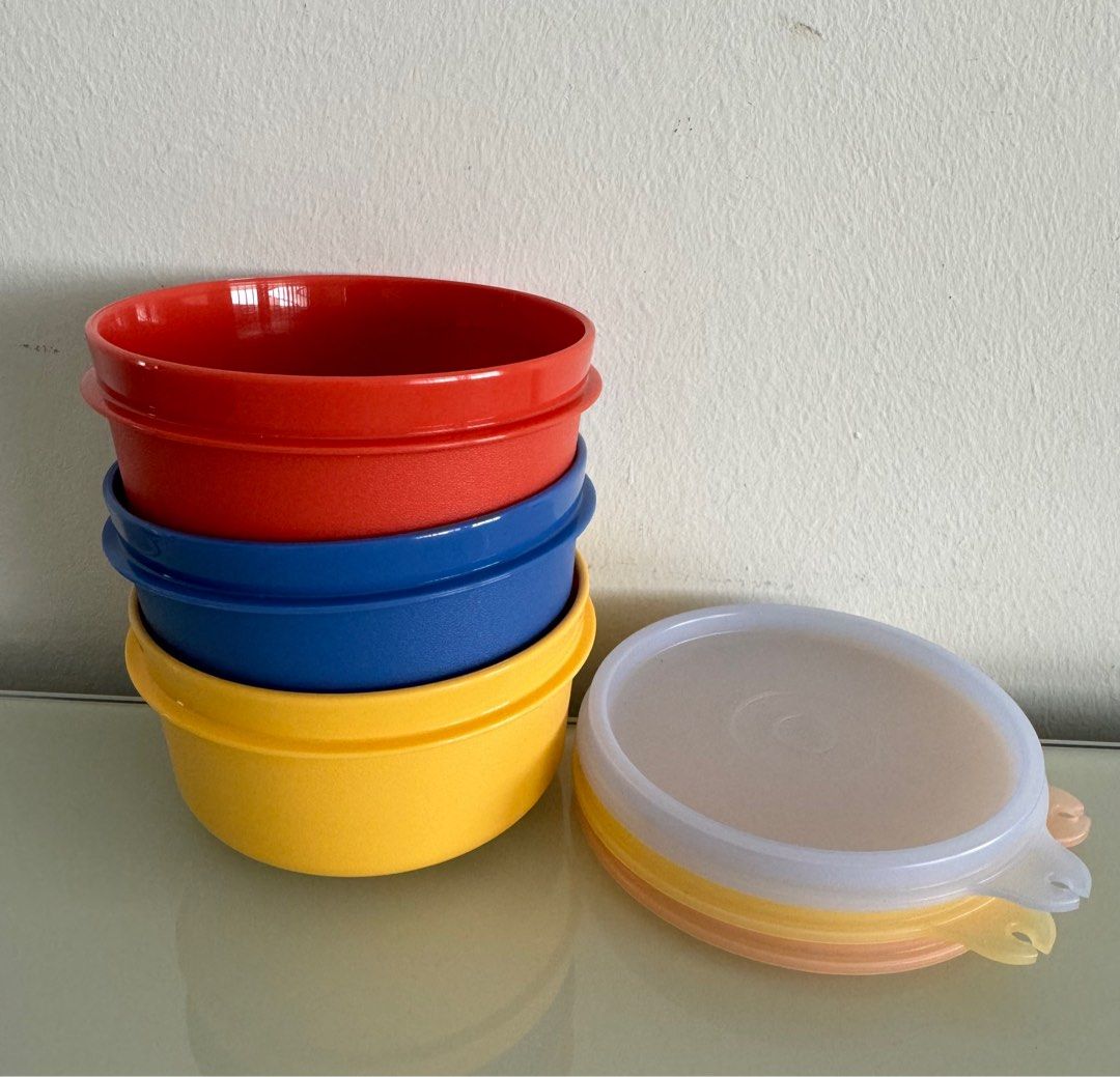 Tupperware mini container 250ml each , Furniture & Home Living ...