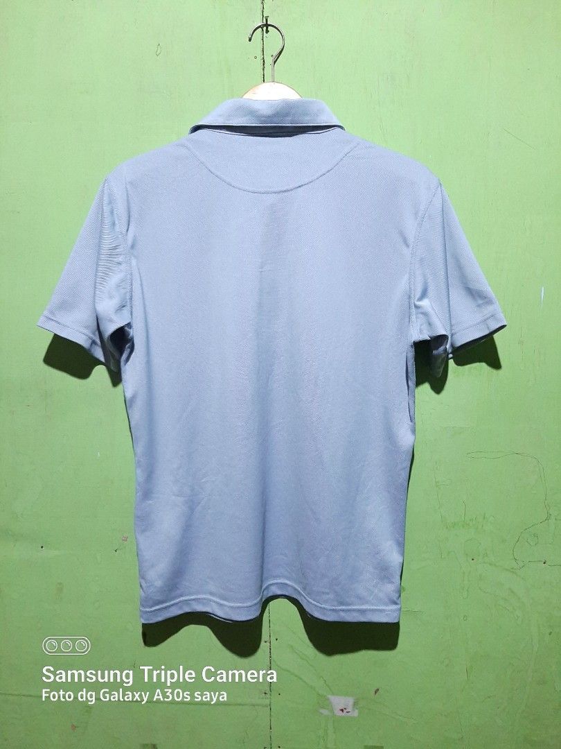 Uniqlo Polo Shirt dry ex anti bacterial, Fesyen Pria, Pakaian , Atasan di Carousell