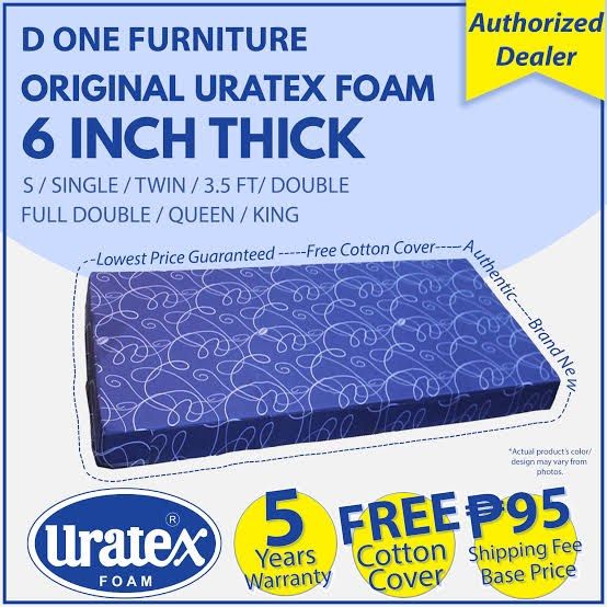 4 inches uratex foam store