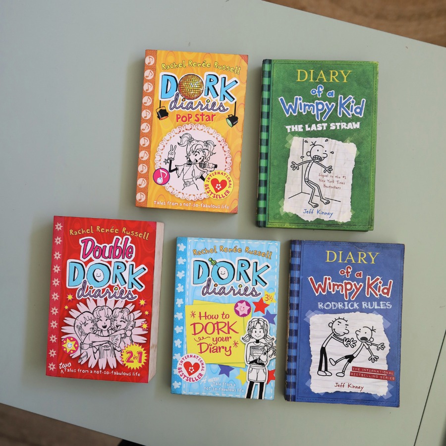 Used Books (Dork Diaries Series, Diary of a Wimpy Kid), Hobbies & Toys ...