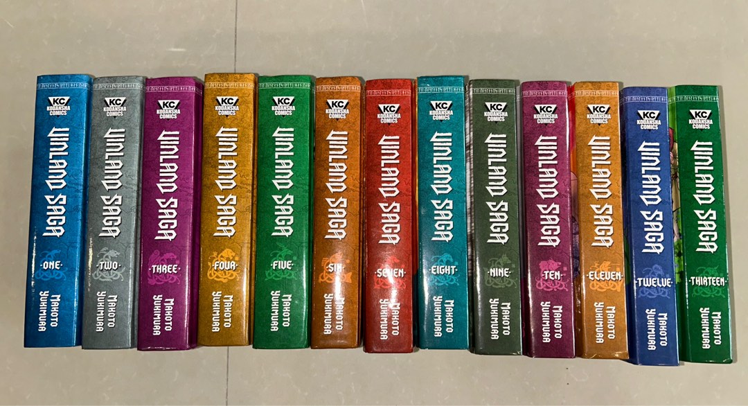 Vinland Saga (English Edition) Vol 1 to 13, Hobbies & Toys, Books ...