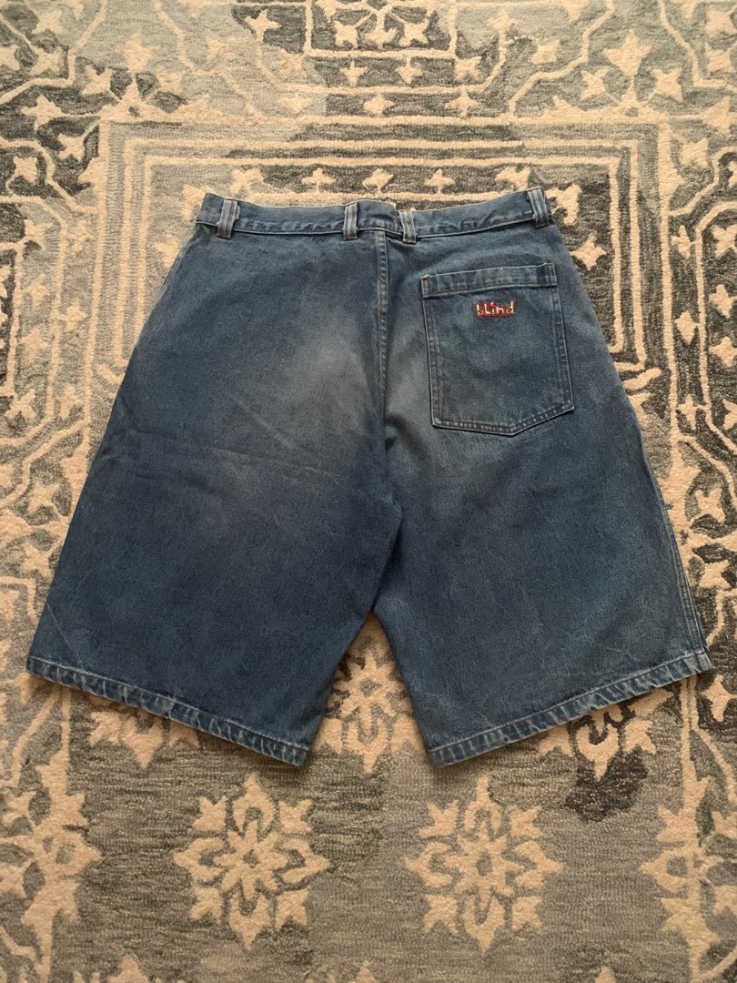 Vintage Blind Jorts Big Pocket Skate Hookups Blockcore, Men's Fashion ...