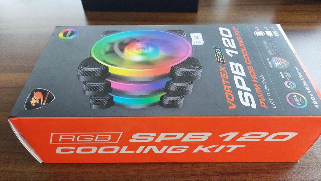 Vortex (RGB) SPB 120 Cooling Kit, Computers & Tech, Parts & Accessories ...