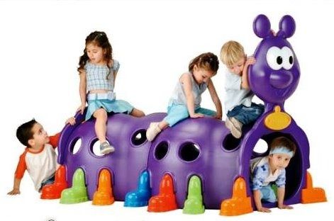 Worm Tunnel Playground for Kids, Hobbies & Toys, Toys & Games on Carousell