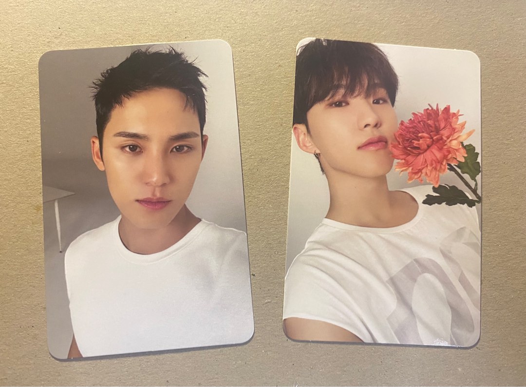 WTS SEVENTEEN MINGYU HOSHI 17 IS RIGHT HERE DEAR VER. OFFICIAL PC ...