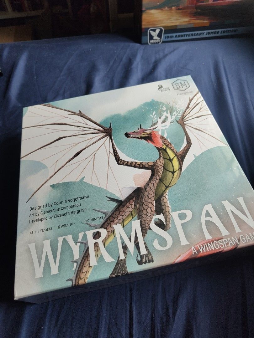 Wyrmspan brand new seal from designer of wingspan, Hobbies & Toys, Toys ...