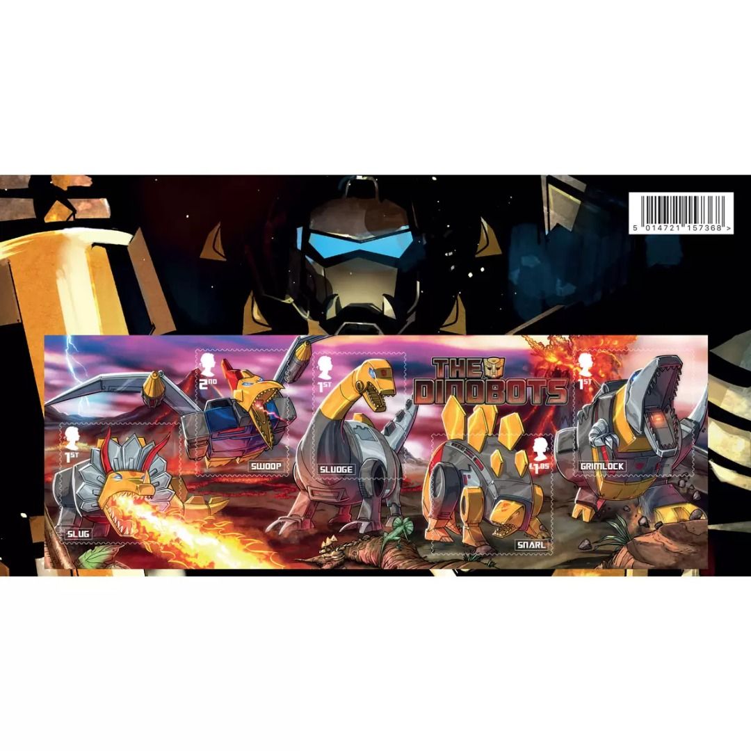 【英國代購直送YY】變形金剛Transformers和小恐龍 Dinbot收藏郵票, 興趣及遊戲, 收藏品及紀念品, 郵票及印刷品 ...