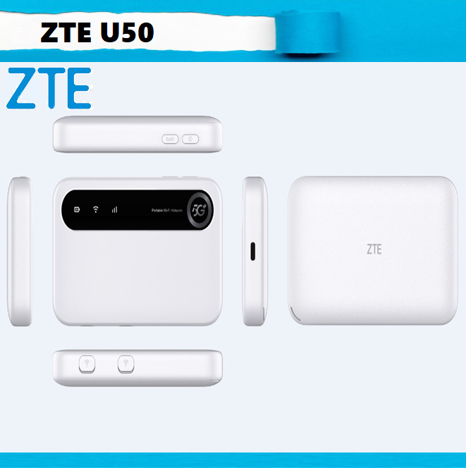 Zte U50 5g Mifi Portable Hotspot 5g 263gbps 32wifi Share 4500mah Computers And Tech Parts