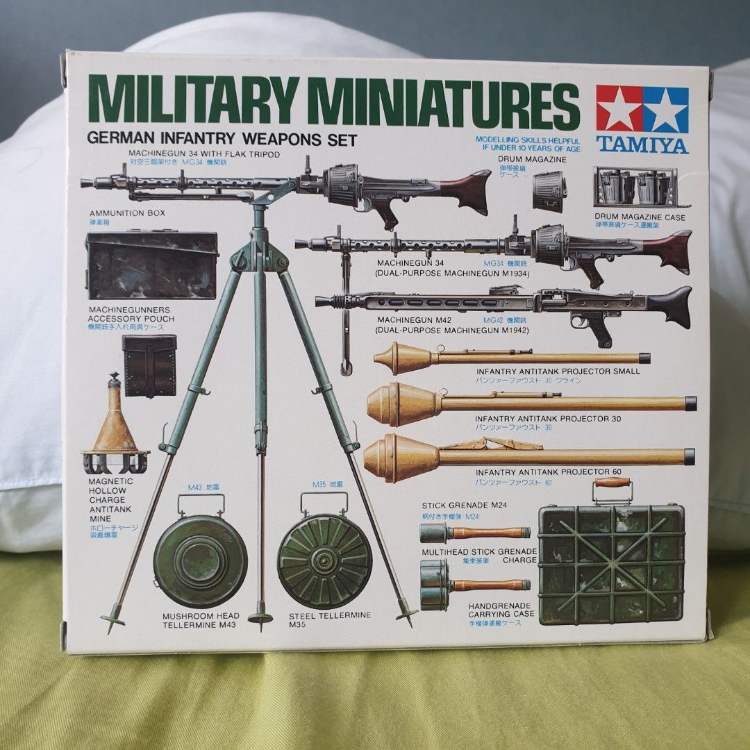 1/35 German Infantry Weapon Set WW2, Hobbies & Toys, Toys & Games on ...