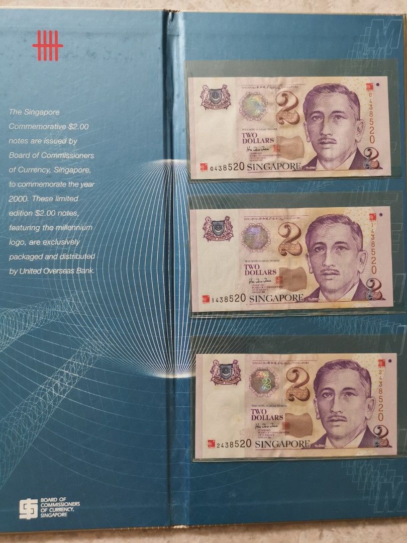 2000 millennium notes, Hobbies & Toys, Memorabilia & Collectibles ...