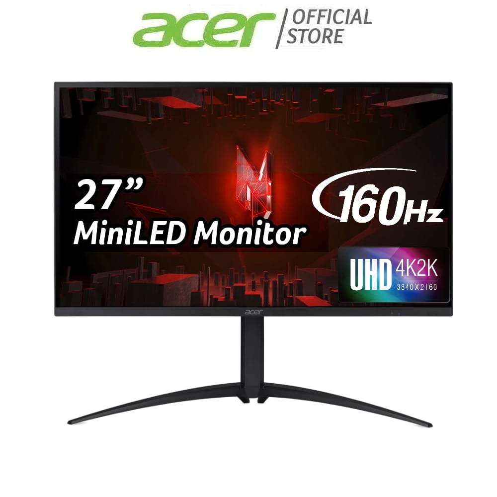 27 Inches 4K Ultra HD Acer Nitro XV275K P3 UHD FAST IPS Mini LED Gaming ...